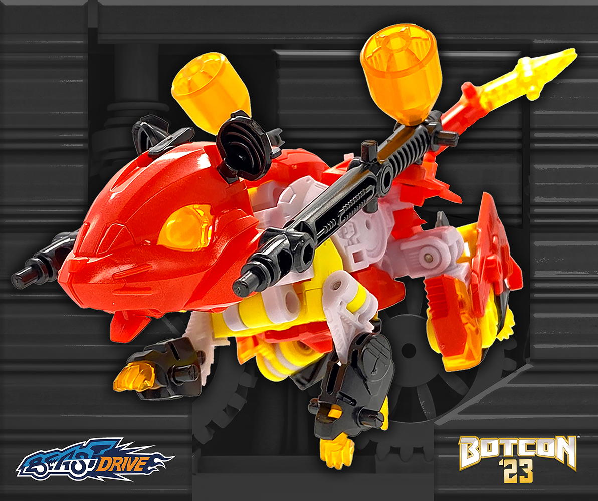 Agabyss > BOTCON > Botcon 2023 EXCLUSIVE Beast Drive Rodimouse Night Glider Bundle